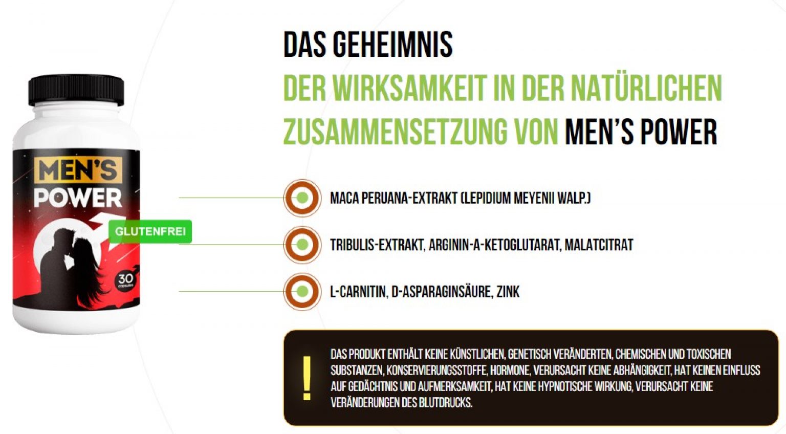 MEN’S POWER ᐉ Wirkung, Anwendung, Erfahrungen, Nebenwirkungen ...