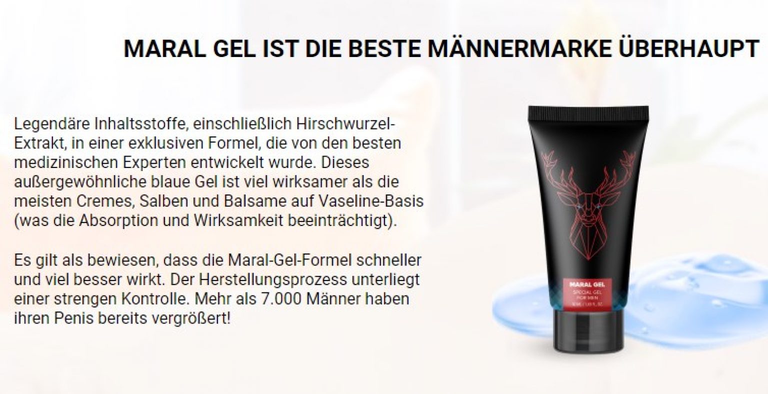 ᐉ Maral Gel Wirkung, Anwendung, Erfahrungen, Nebenwirkungen, Bewertung ...