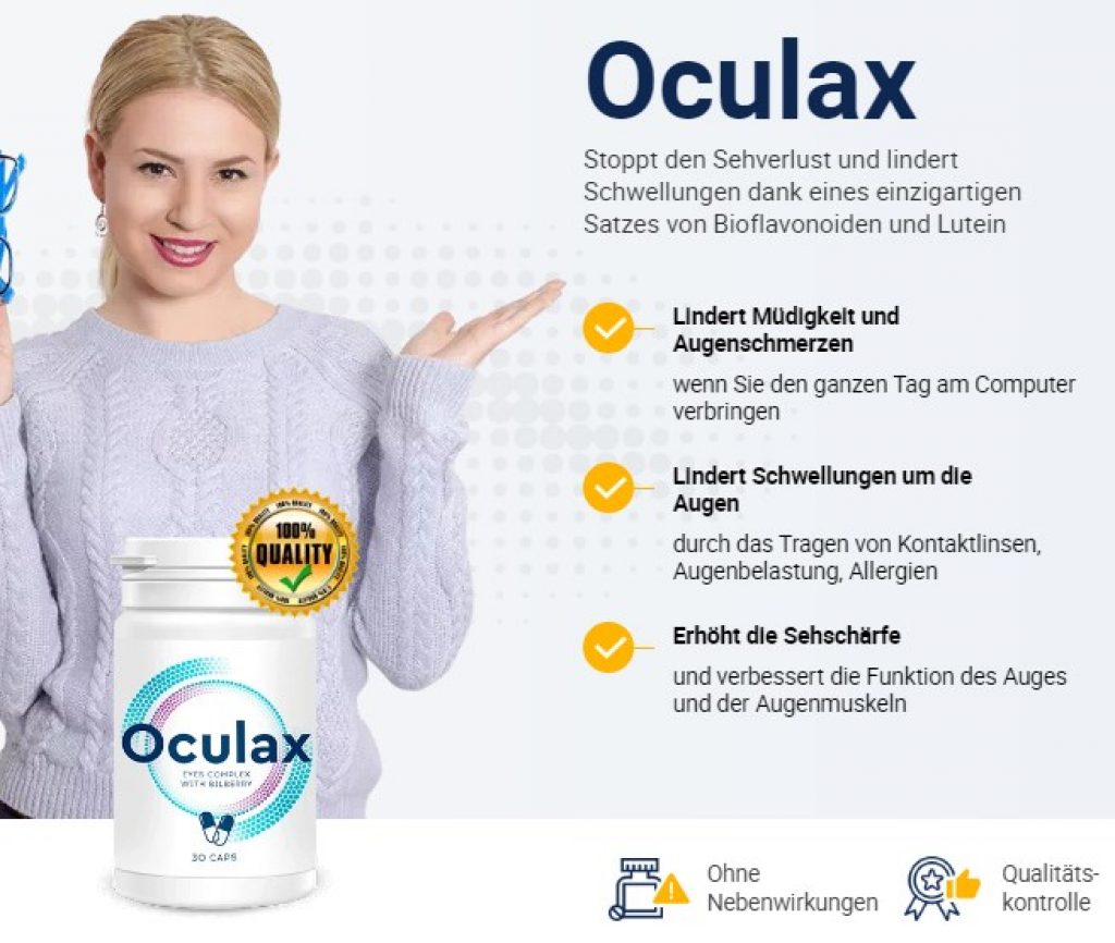 ᐉ Oculax Wirkung, Anwendung, Erfahrungen, Nebenwirkungen, Bewertung und ...