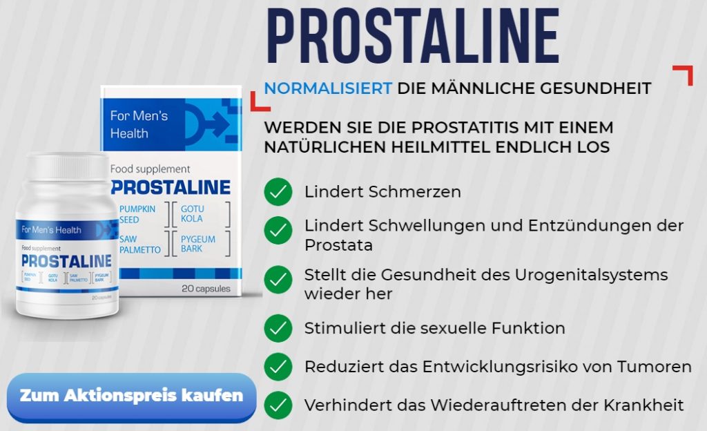 PROSTALINE ᐉ Wirkung, Anwendung, Erfahrungen, Nebenwirkungen, Bewertung ...